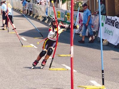Inline-Alpin-Slalom: Europameisterschaften der Aktiven in Cham - Sport ...