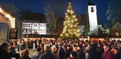 In Oberboihingen wurde einer der schönsten Weihnachtsmärkte der Region ...