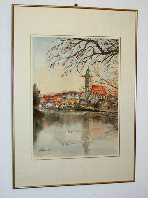 Aquarelle von Rudolf Lohse werden gezeigt - Kultur - Nürtinger Zeitung - ntz.de