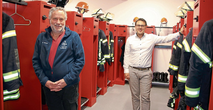 Sanierung des Feuerwehrhauses Großbettlingen fast abgeschlossen ...