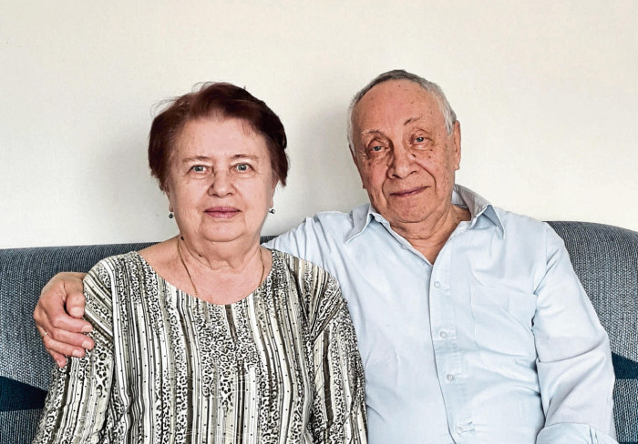 Seit 60 Jahren verheiratet: Raisa Tivonenko und Alexander Libman aus ...