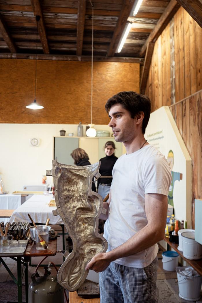 Familie Waldmann zeigt im Freilichtmuseum Beuren die Tradition der ...