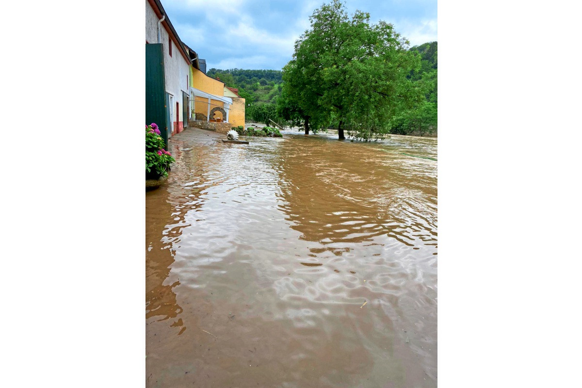Feuerwehr aus Langsur bedankt sich bei den Wendlinger Fluthelfern ...