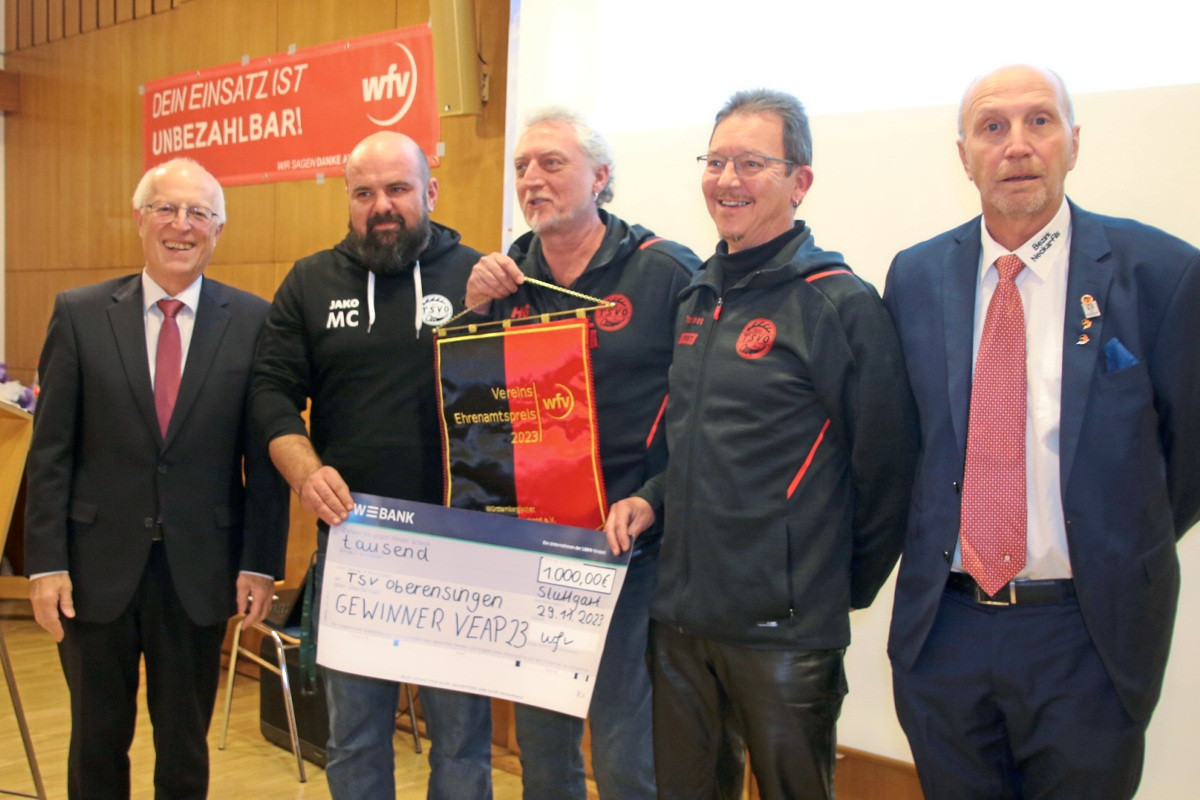 Ehrenamtspreis des Fußball-Bezirks Neckar-Fils geht an die TSV ...