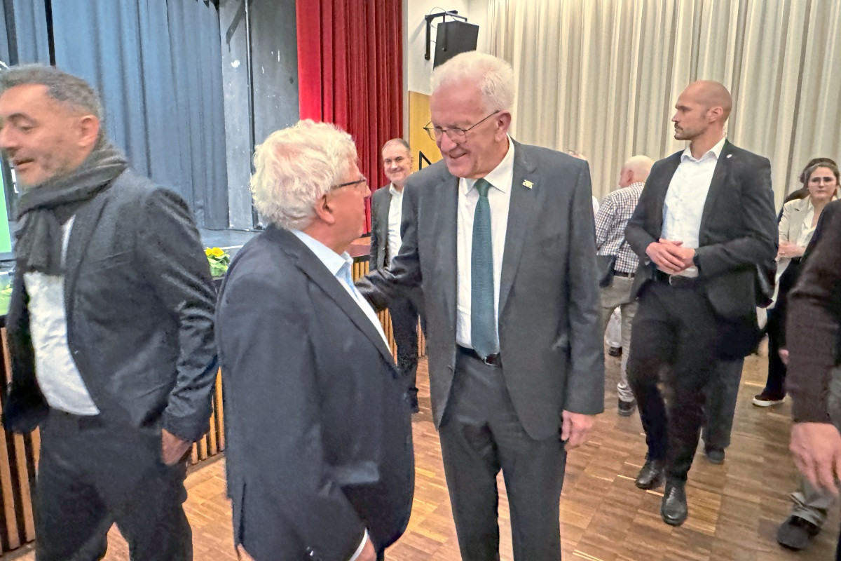 Neujahrsempfang der Grünen im Kreis Esslingen: Ministerpräsident ...