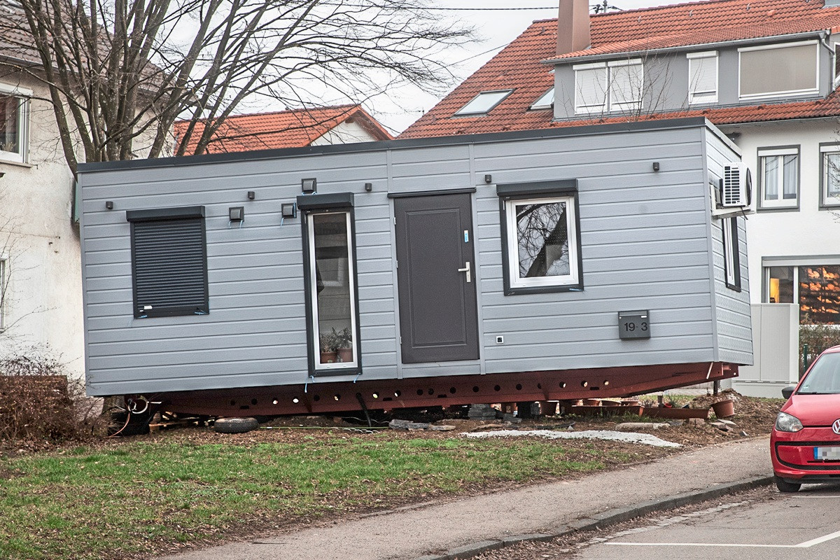 Tiny-House in Nürtingen: Schräglage in der Braike - Nürtingen ...