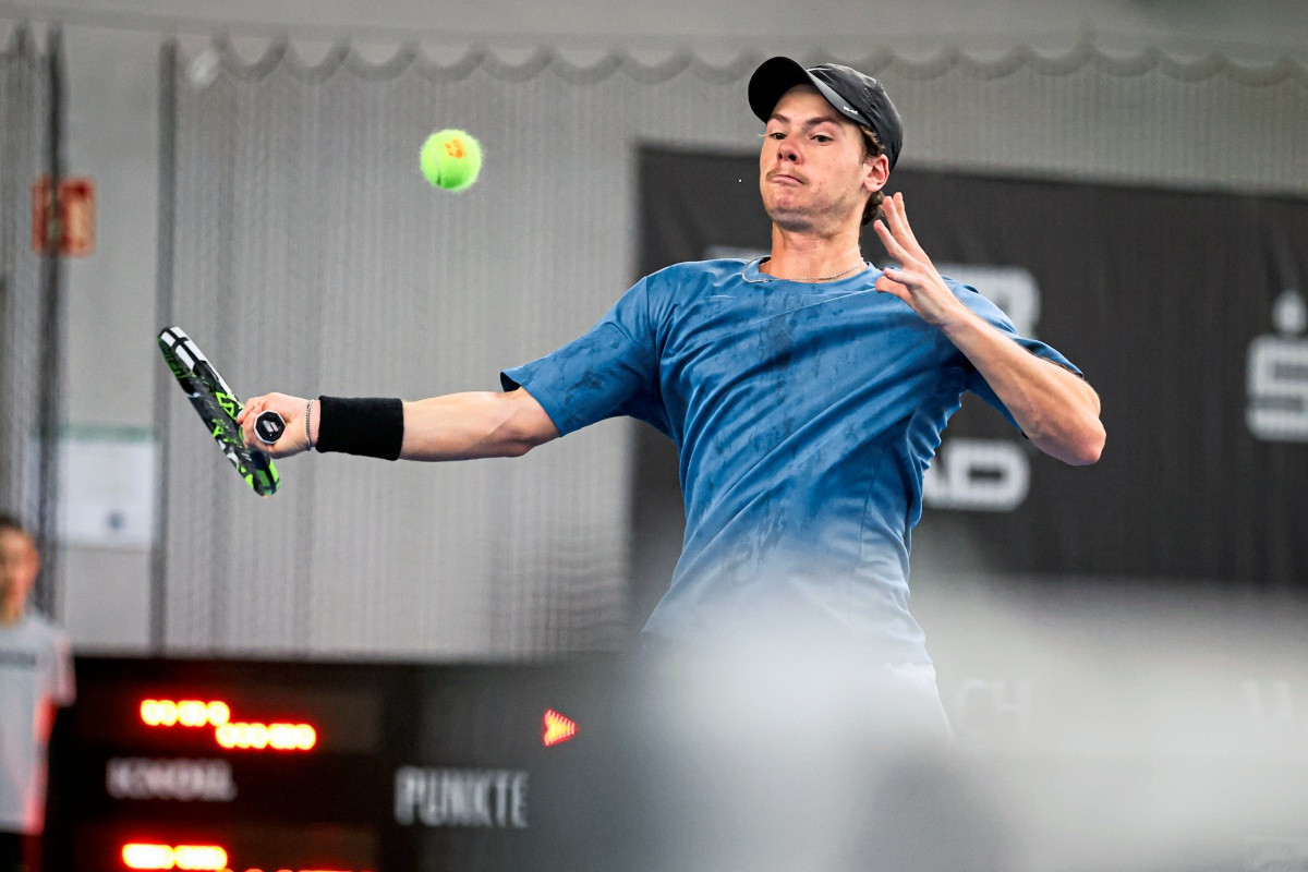 Kevin Hümpfner aus Neckartailfingen holt seine ersten ATP-Punkte ...