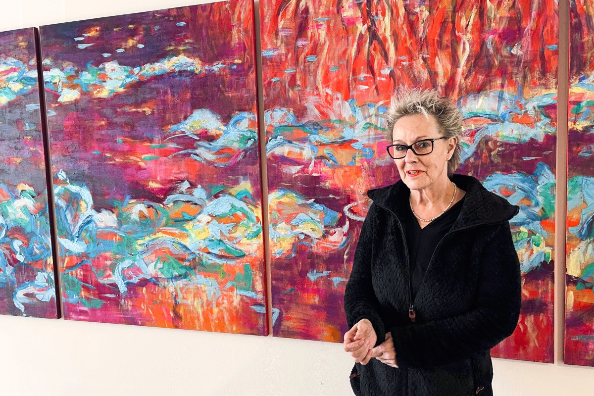 Eva Hoppert präsentiert ihre Werke in der Klinik auf dem Säer in Nürtingen - Nürtingen ...