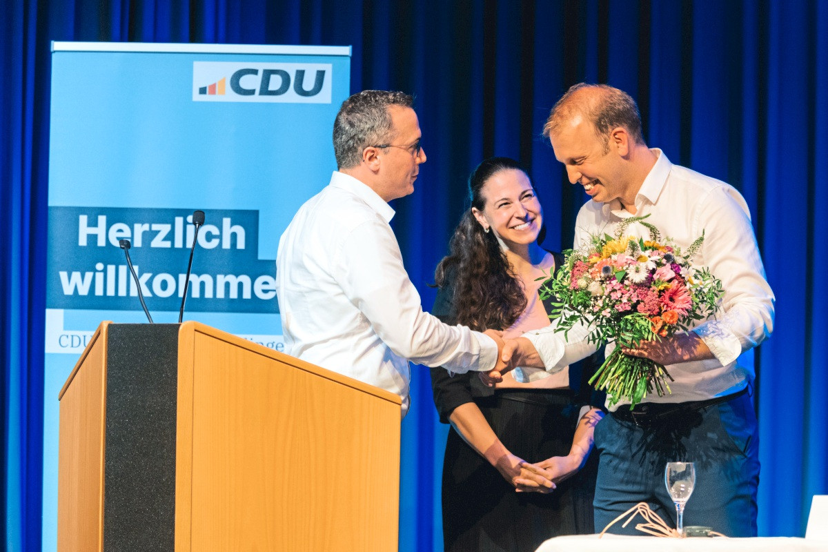 David Preisendanz geht für die Esslinger CDU in den Bundestagswahlkampf ...