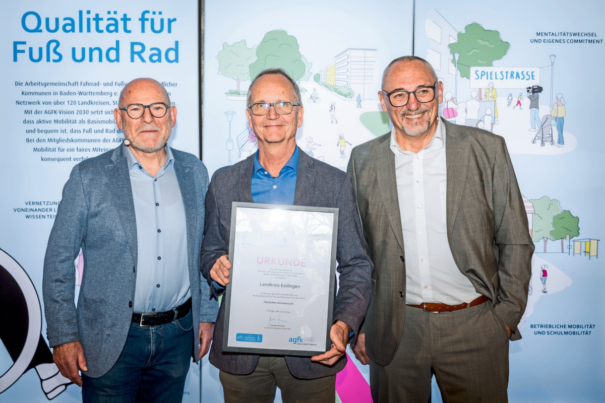 So gut sind die Radwege im Kreis Esslingen - Landkreis Esslingen ...