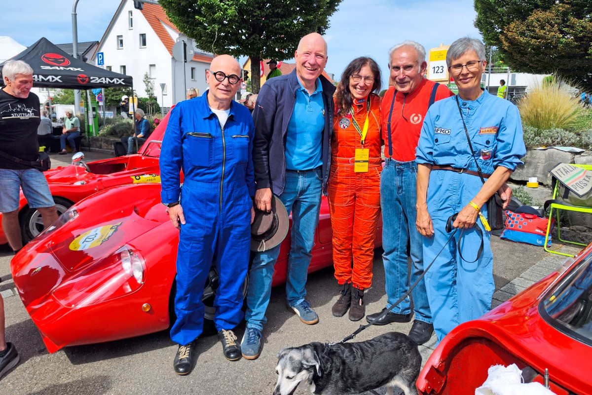 Bergpreis 2025 in Neuffen: Die besondere Geschichte der roten Abarth ...