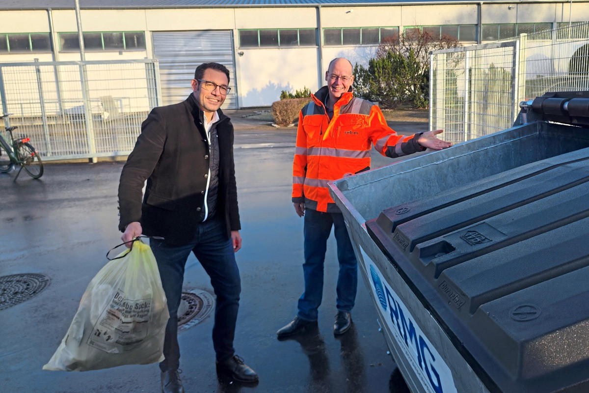 Erster autarker Recyclinghof im Landkreis Esslingen eröffnet ...